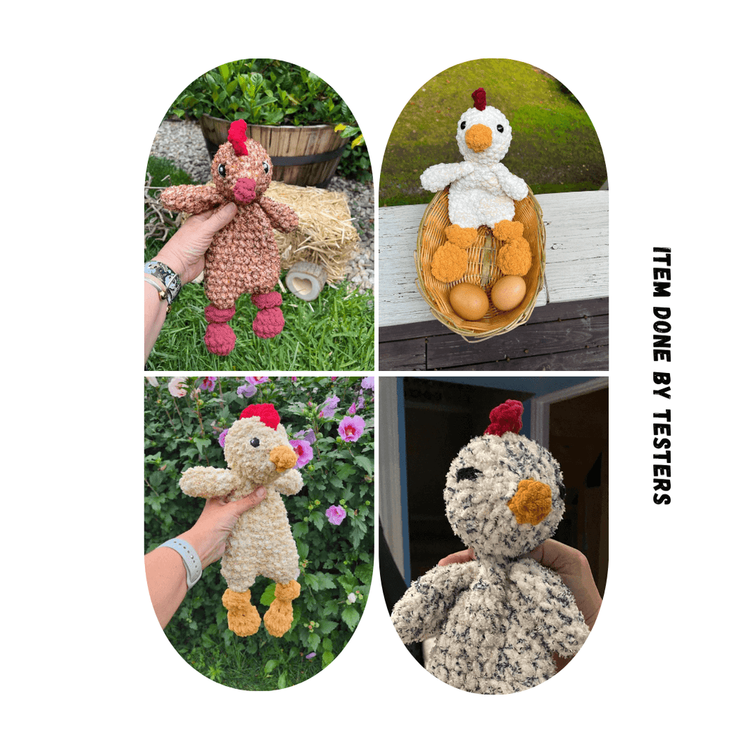Crochet Pattern: Chicken Little Snuggler – Spreeberry