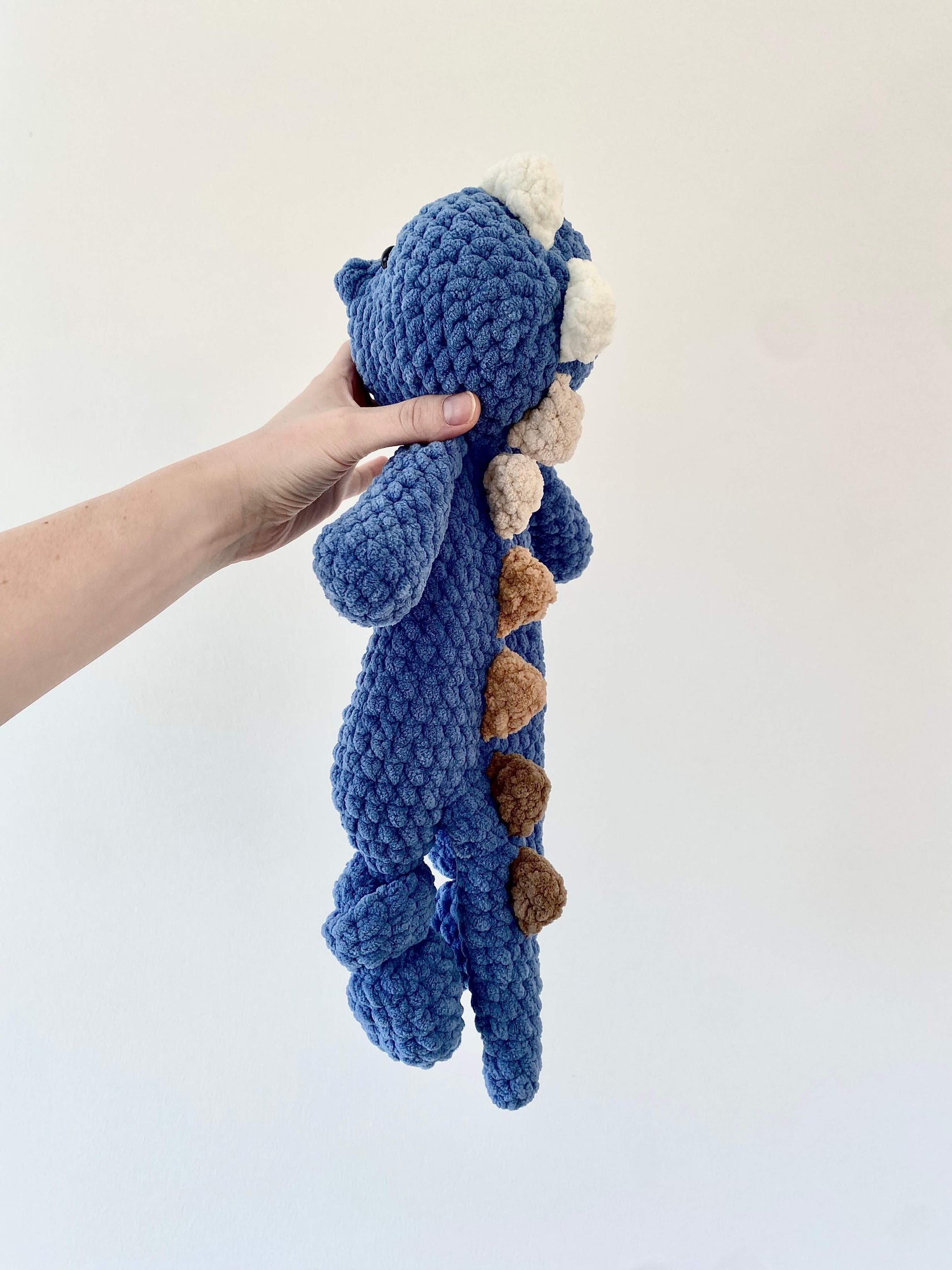 Crochet Pattern: Big Dinosaur T-Rex Snuggler – Spreeberry