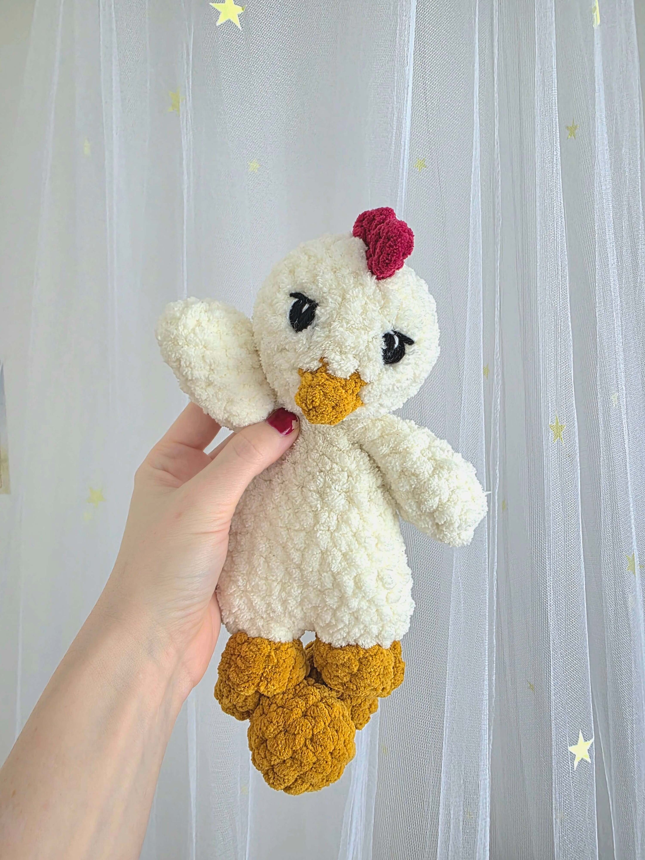Crochet Pattern: Chicken Little Snuggler – Spreeberry